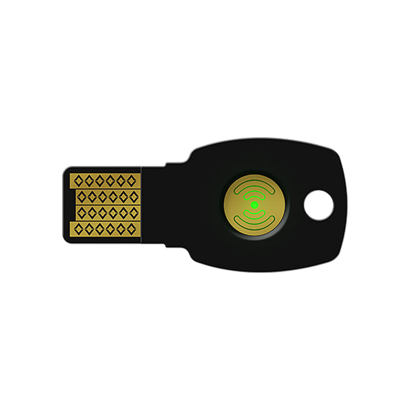 Phishing Resistant FIDO2 Key with Smartcard PIV Functionality and NFC